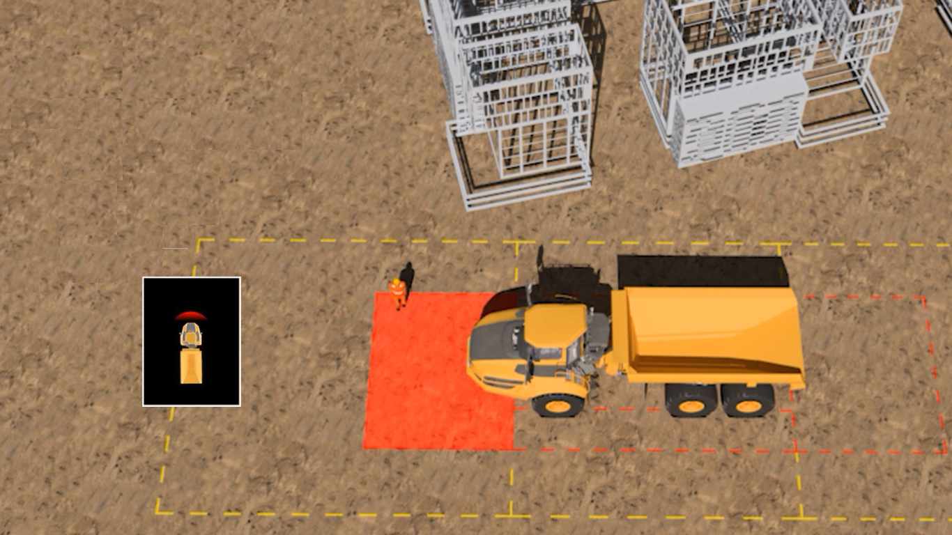Dumper safety system - WorkWarn